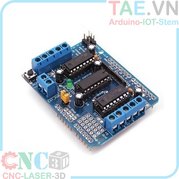Arduino Motor Shield L293D MKZ - Maker Zone