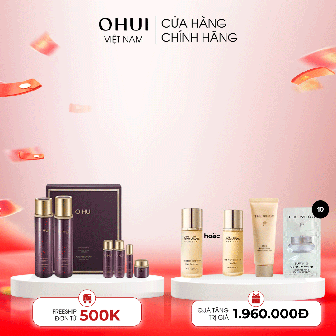 Bộ Sản Phẩm Dưỡng Da Trẻ Hóa Ohui Age Recovery Special Set 2pcs OHUI ...