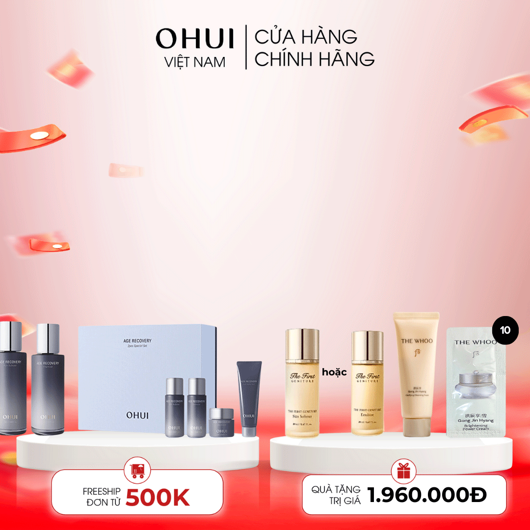 Bộ Sản Phẩm Dưỡng Da Trẻ Hóa Ohui Age Recovery Special Set 2pcs Y24 ...