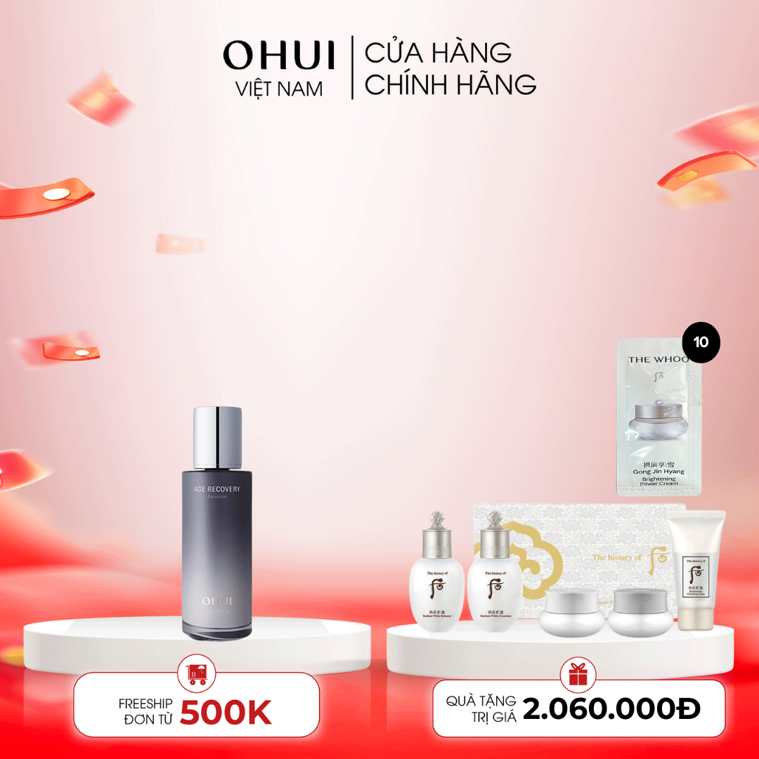 Sữa dưỡng cải thiện nếp nhăn OHUI Age Recovery Emulsion OHUI Việt Nam