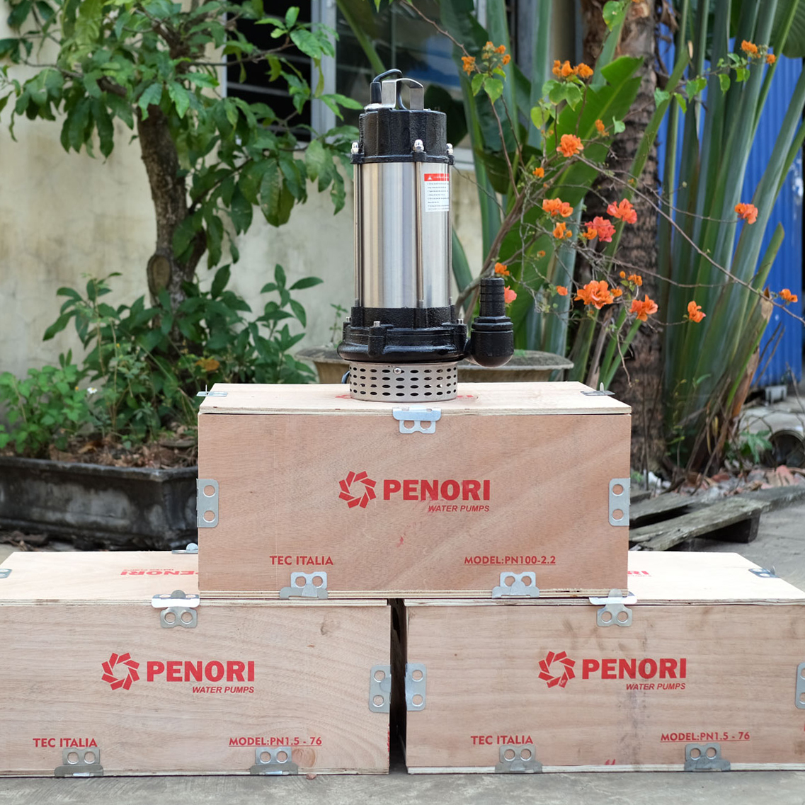 Máy bơm chìm 1.1Kw ống 34 Penori PN34-1.1KW Điện máy Gia Thịnh