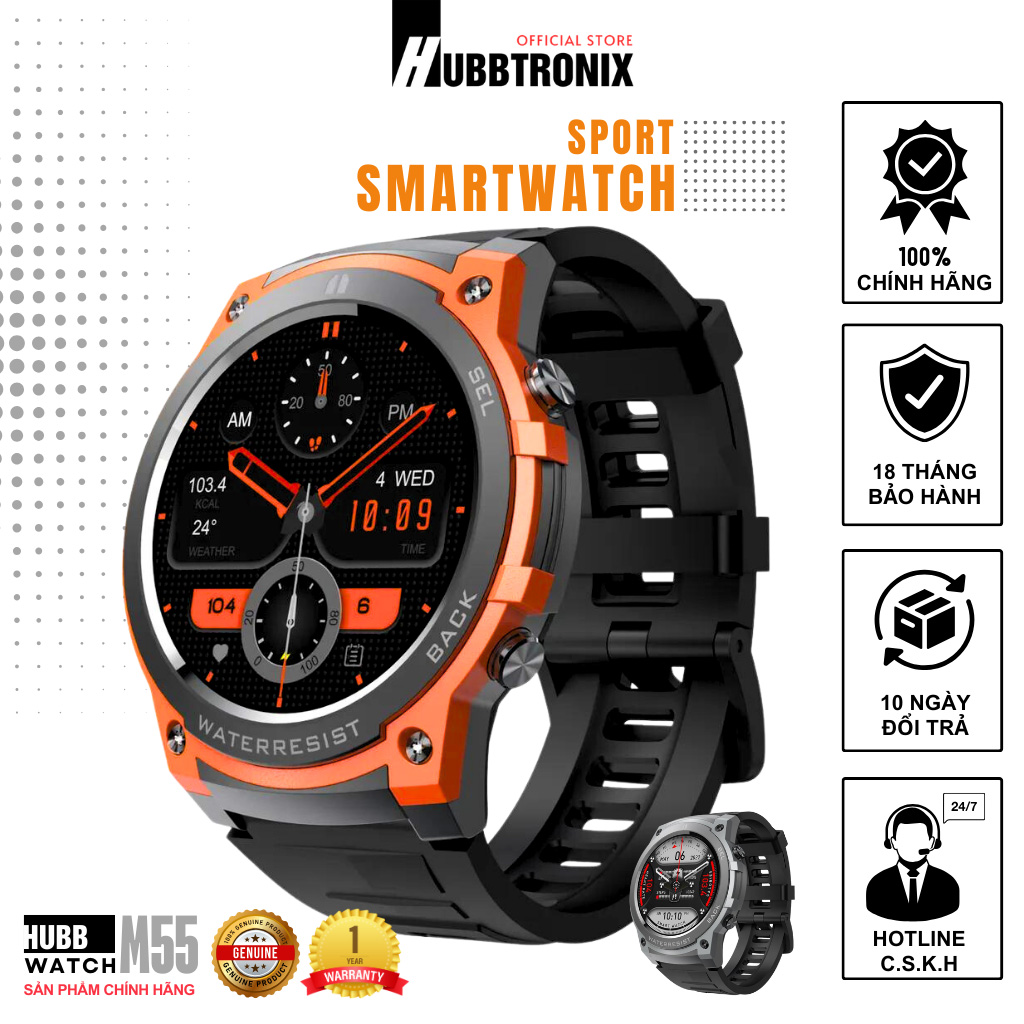 Hướng dẫn sử dụng SmartWatch M55