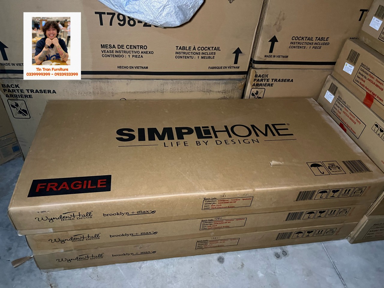 Bàn làm việc hiệu SimpleHome