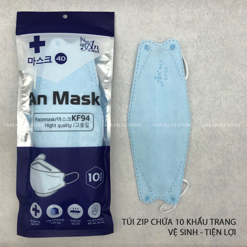 Khẩu Trang Y Tế KF94 An Mask Cao Cấp Chính Hãng – Tiêu Chuẩn Hàn Quốc ...