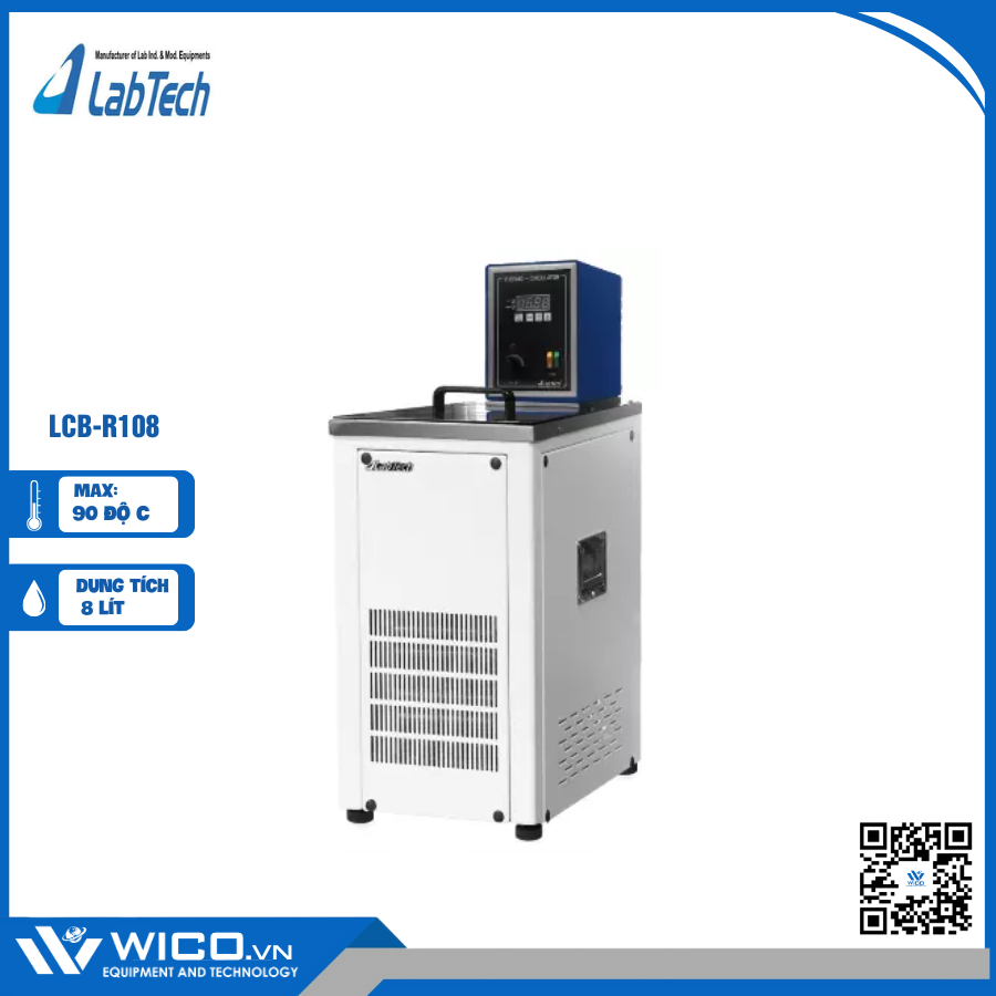 Bể Điều Nhiệt Lạnh Tuần Hoàn Labtech Hàn Quốc LCB-R108 | 8 Lít | Wico ...