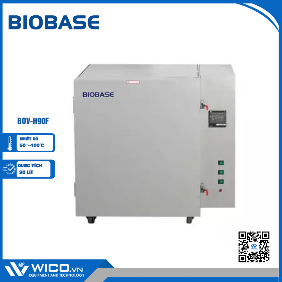 Tủ Sấy Nhiệt Độ Cao 400 Độ C Biobase BOV-H90F | 100 Lít | Wico Việt Nam