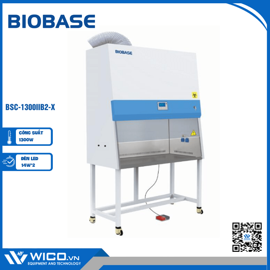 Tủ An Toàn Sinh Học Cấp II Kiểu B2 Biobase Trung Quốc BSC-1300IIB2-X | Wico Việt Nam