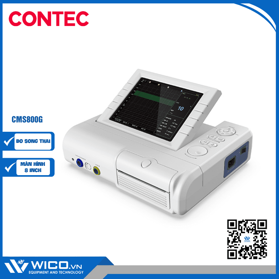 Monitor Theo Dõi Sản Khoa Song Thai Contec - Trung Quốc CMS800G | Wico ...