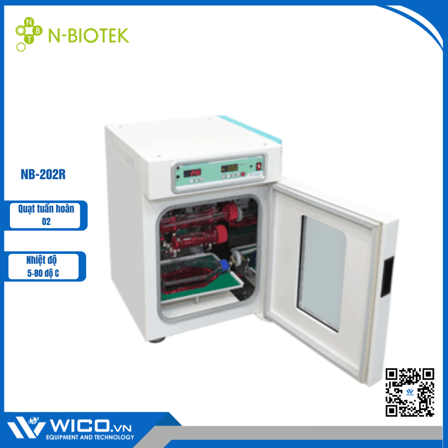 Tủ Ấm Lai Phân Tử N-Biotek Hàn Quốc NB-202R | Wico Việt Nam