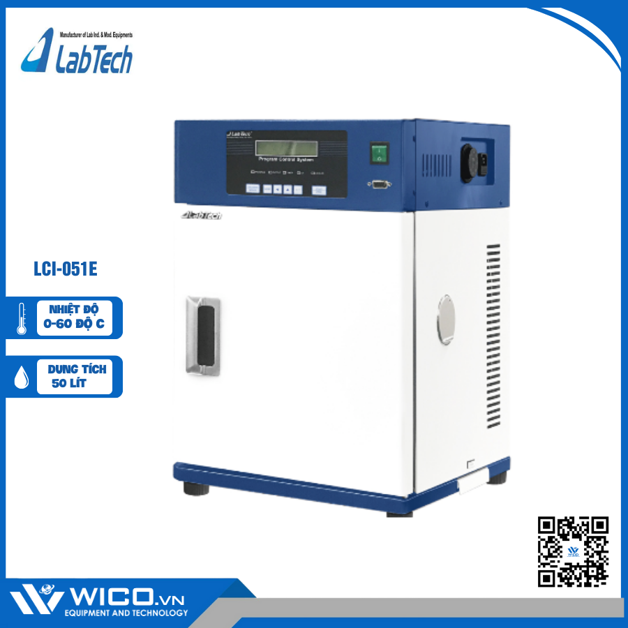Tủ Ấm Lạnh Peltier Labtech Hàn Quốc LCI-051E | 50 Lít | Wico Việt Nam