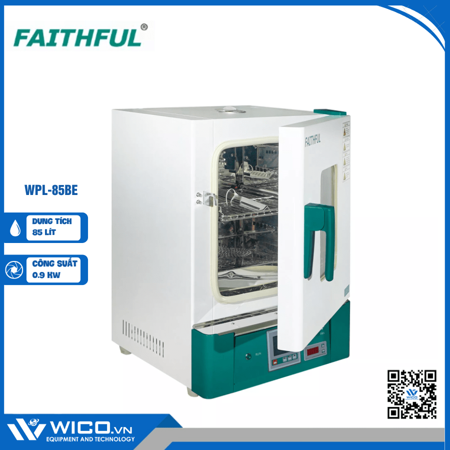 Tủ Ấm Đối Lưu Cưỡng Bức Faithful WPL-85BE | 85 Lít | Wico Việt Nam