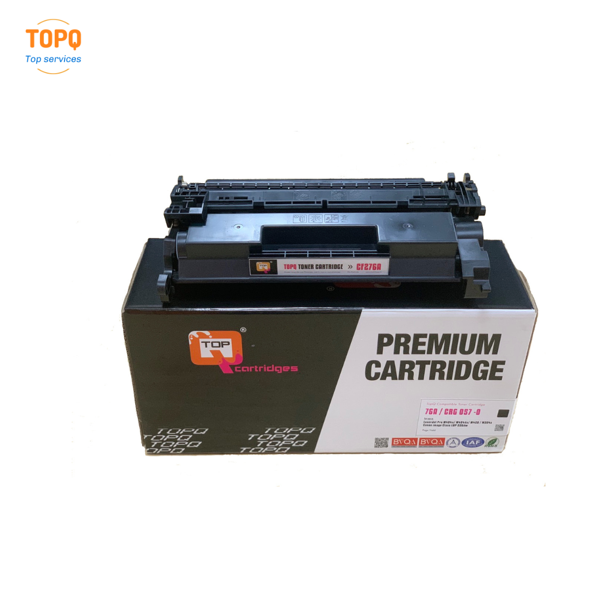 Hộp mực in Laser TOPQ 76A - No chip Cung cấp thiết bị, dịch vụ văn ...