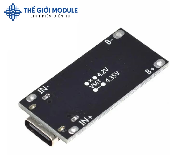 Mạch sạc nhanh Pin Lithium IP2312 3A Type-C | Thế Giới Module