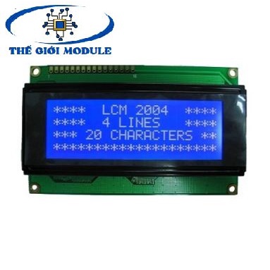 Màn hình LCD 2004 5V màu xanh dương | Thế Giới Module
