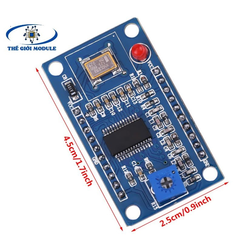 Mạch phát tín hiệu AD9850 DDS | Thế Giới Module