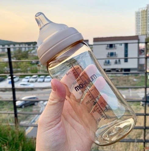Bình sữa Moyuum Hàn Quốc 270ml Trơn - Chính hãng Mon & Kids - Thế giới Mẹ và Bé