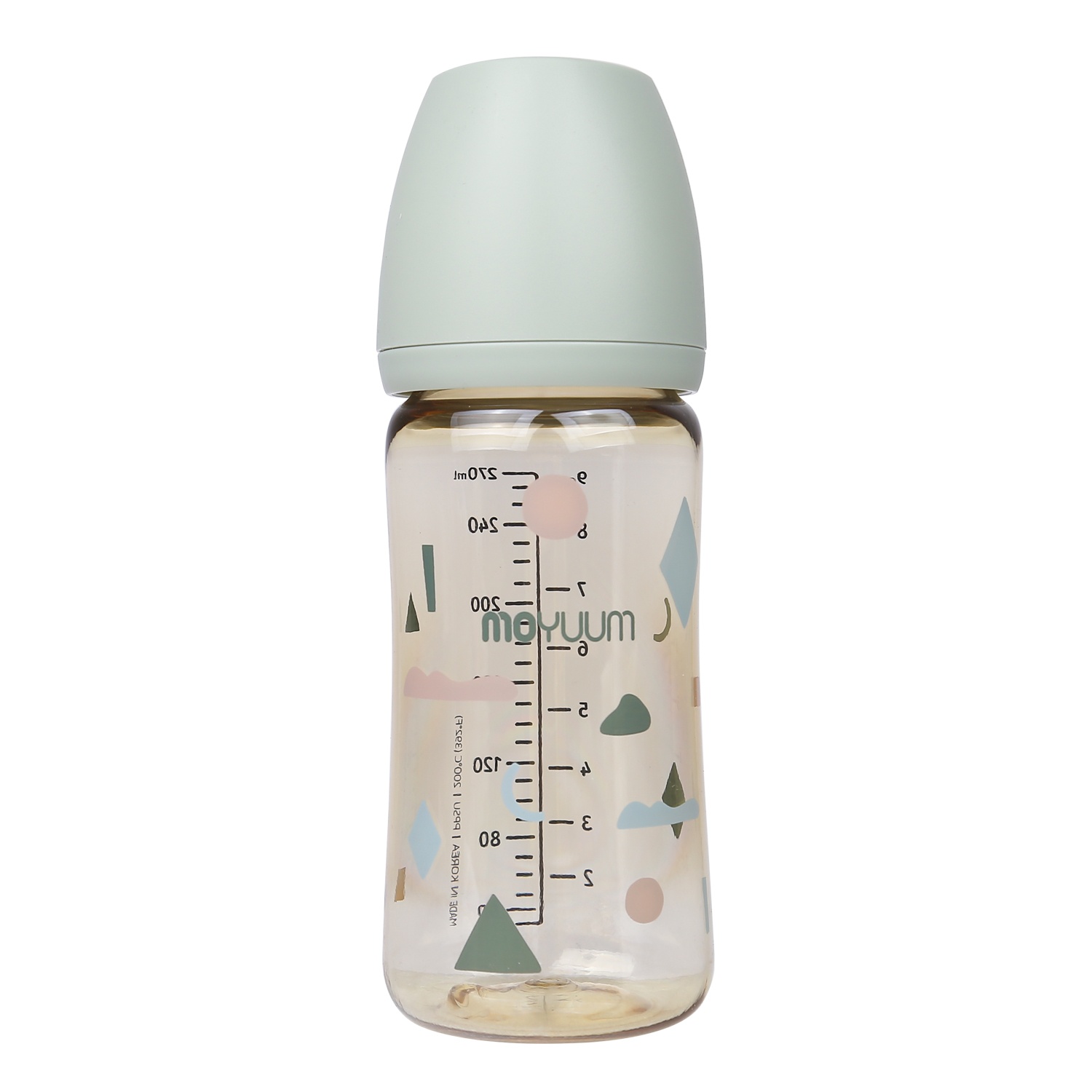 Bình sữa Moyuum Hàn Quốc 270ml Mây xanh - Chính hãng Mon & Kids - Thế giới Mẹ và Bé