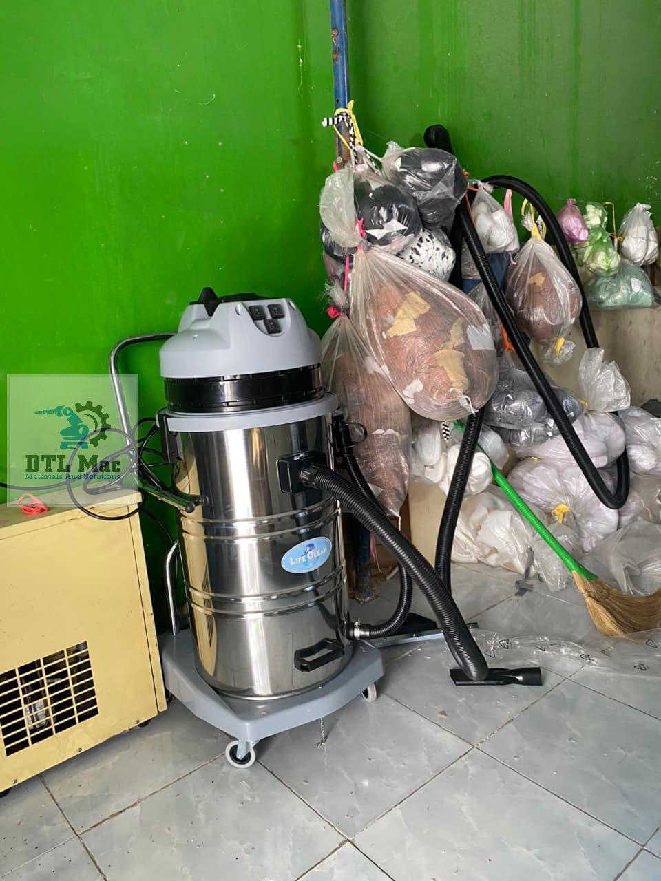 LifeClean LC 803J 80Lít Máy hút bụi công nghiệp khô và ướt 3 Motor ...