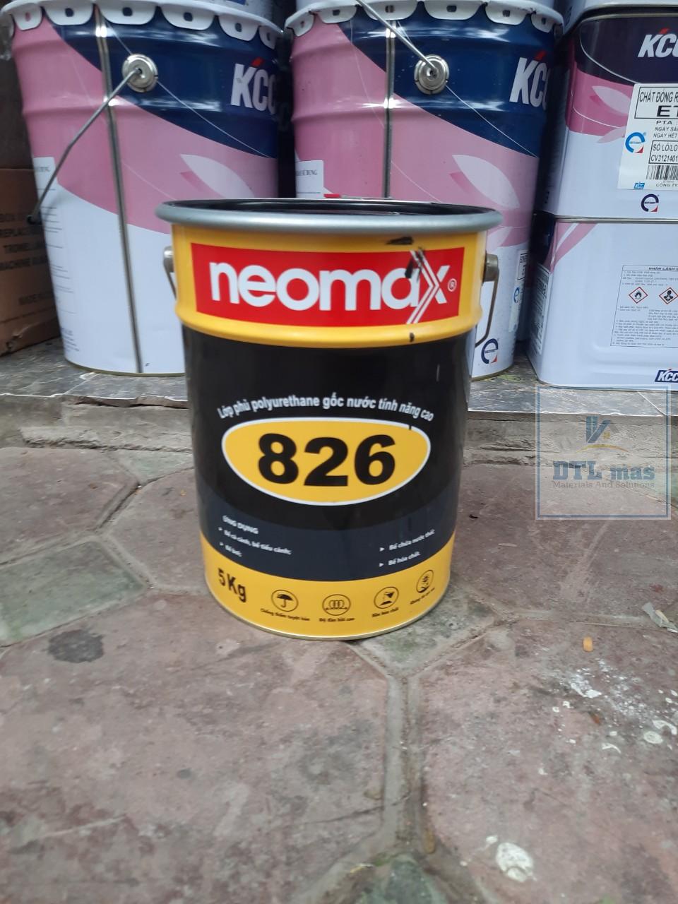Neomax 826 - Thùng 5Kg - Sơn Chống Thấm Bể Cá Gốc Polyurethane ...