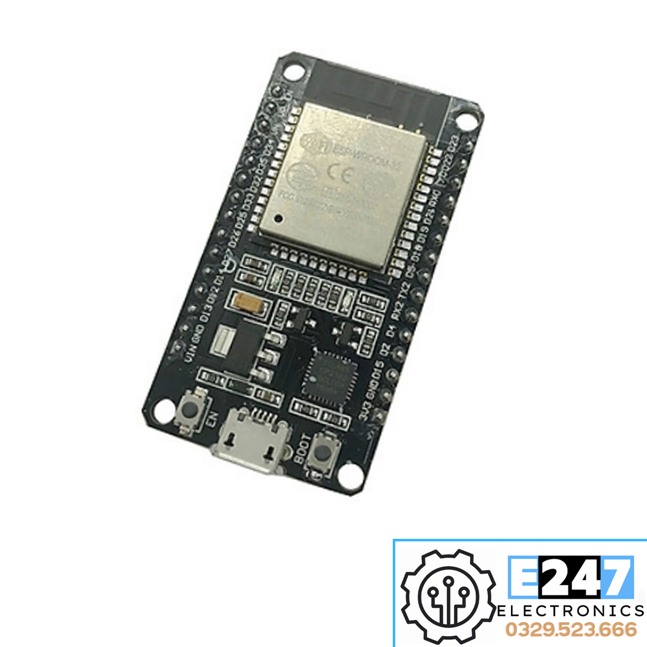Module Wifi Ble Esp32 Node Mcu Luanode32 Cp2102