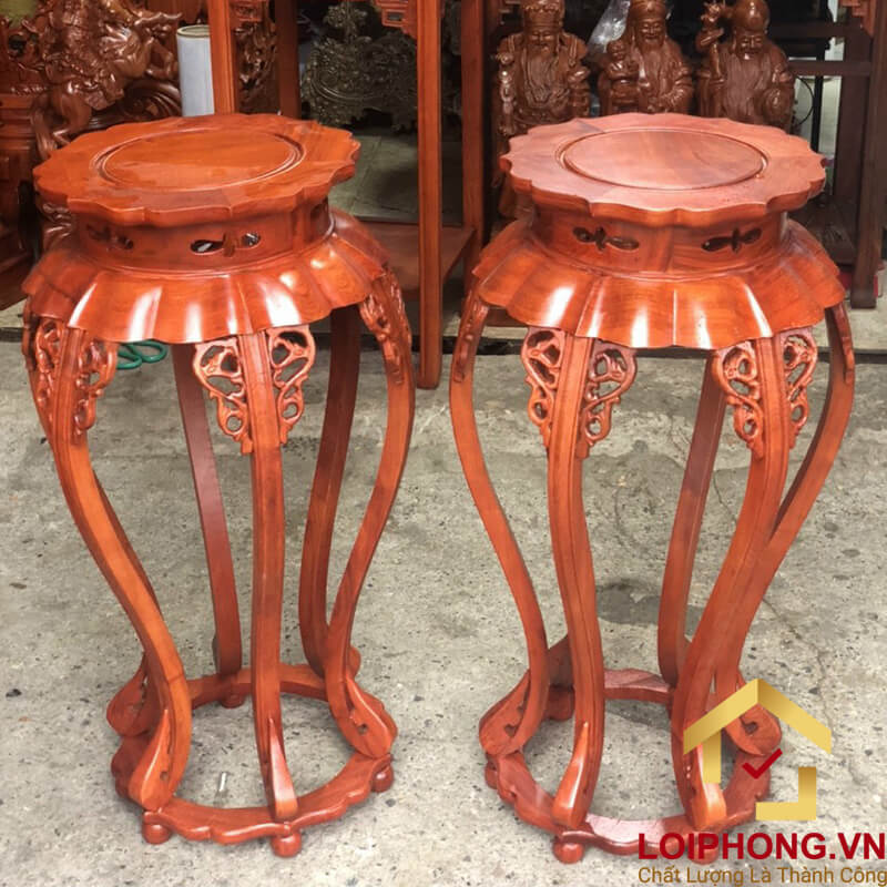 Địa chỉ cung cấp đôn gỗ tròn đẹp, nguyên khối, chất lượng