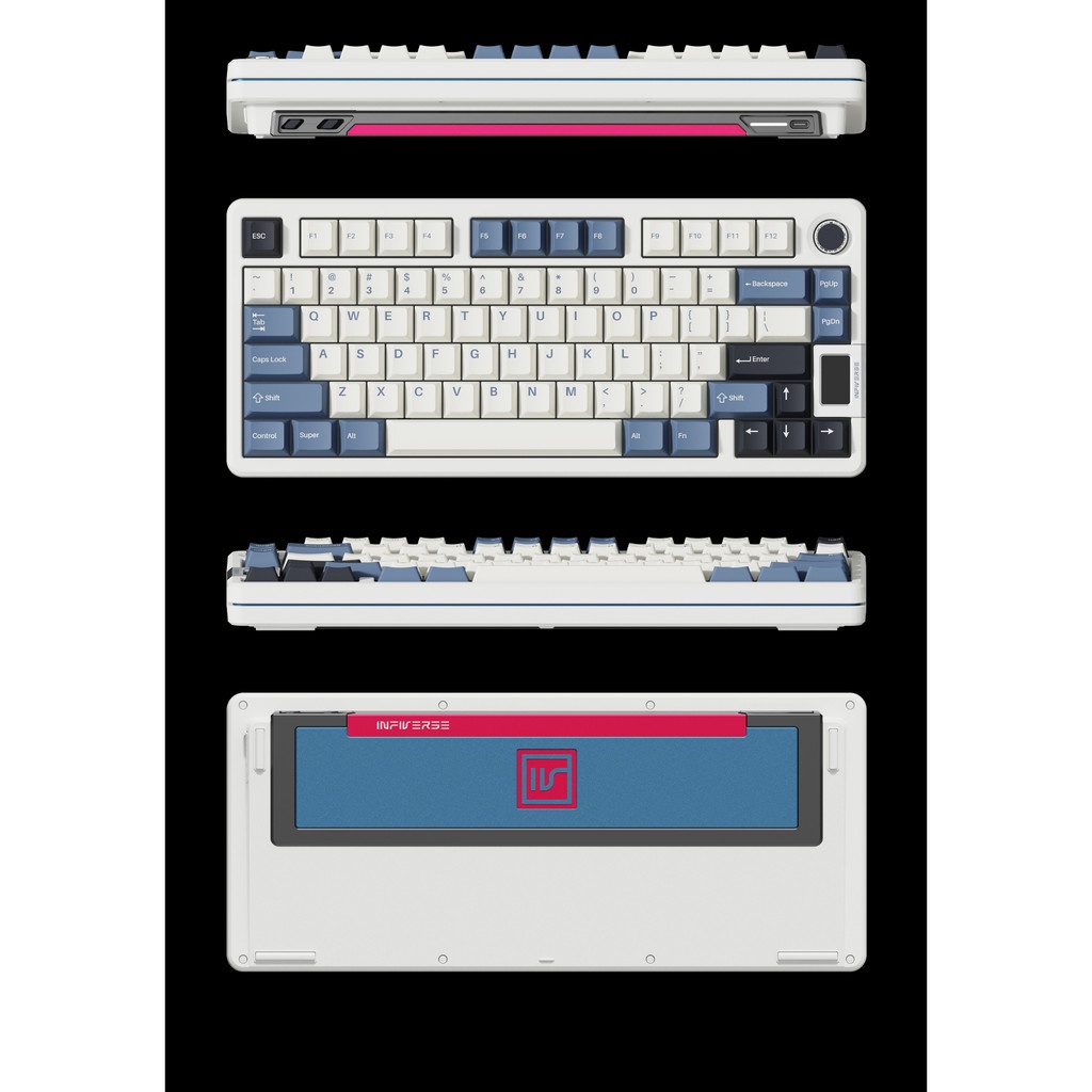 Infiverse infi75 Pro - Bàn phím cơ INFI75 Pro | Mạch Xuôi 3 Modes | Màn ...