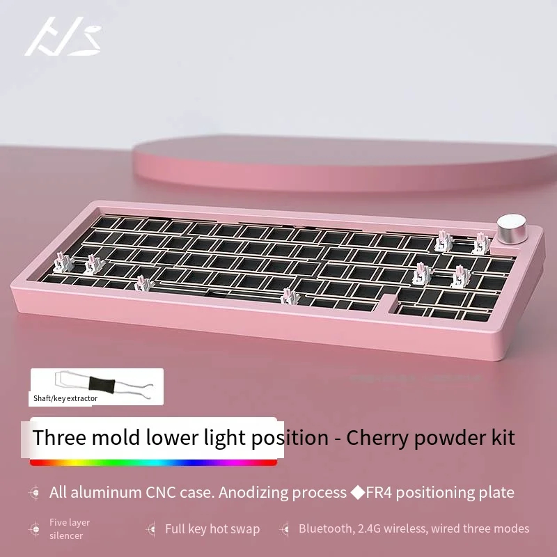 Bàn Phím Cơ AL65 - CNC Aluminum, 65% Layout, LED RGB, Hotswap | MKShop