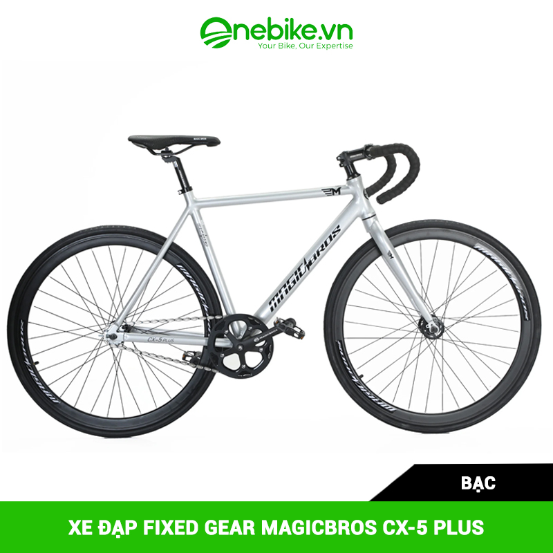Xe đạp Fixed Gear MAGICBROS CX-5 PLUS Khung nhôm