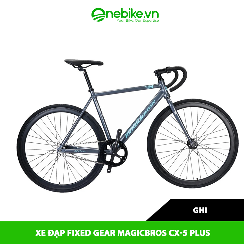 Xe đạp Fixed Gear MAGICBROS CX-5 PLUS Khung nhôm