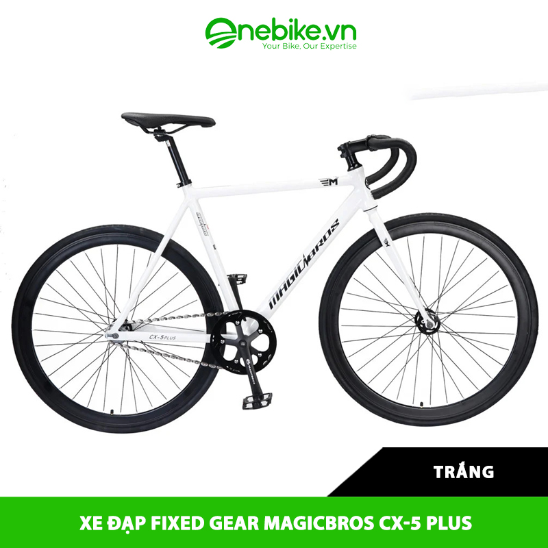 Xe đạp Fixed Gear MAGICBROS CX-5 PLUS Khung nhôm