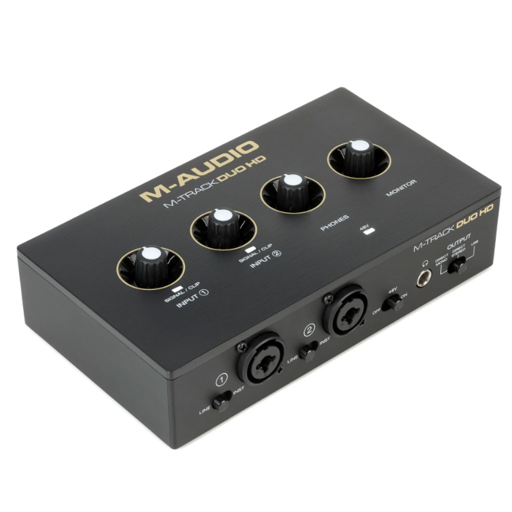 Sound Card M-Audio M-Track DUO HD – Audio Interface