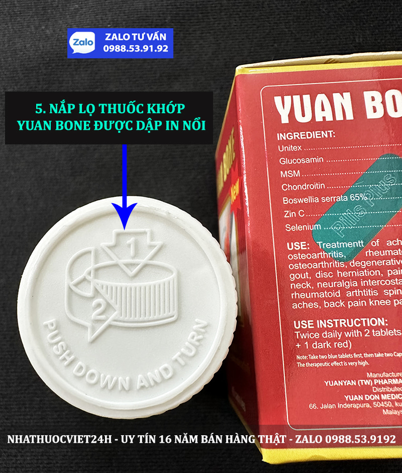 NƠI MUA THUỐC XƯƠNG KHỚP YUAN BONE MALAYSIA CHÍNH HÃNG