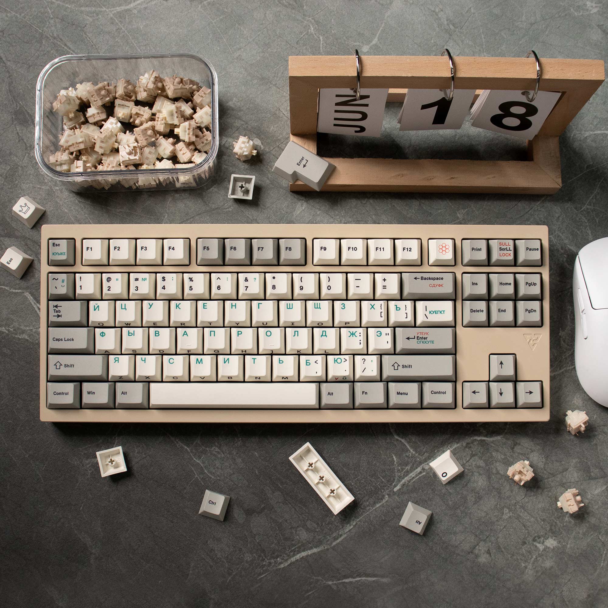 Keycap Retro Profile Cherry