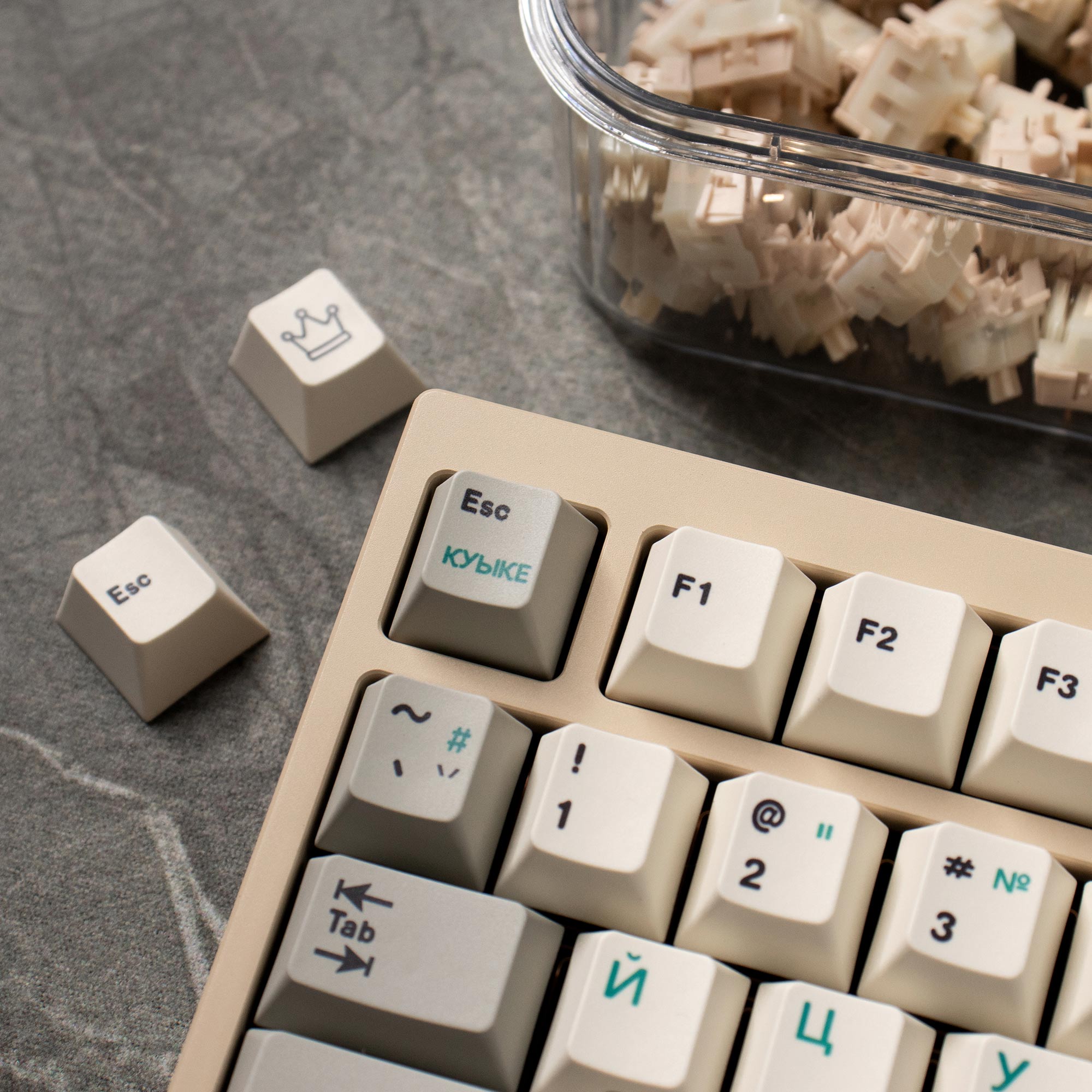 Keycap Retro Profile Cherry