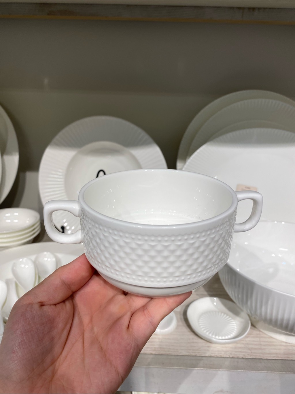 Bát soup 2 quai diamond