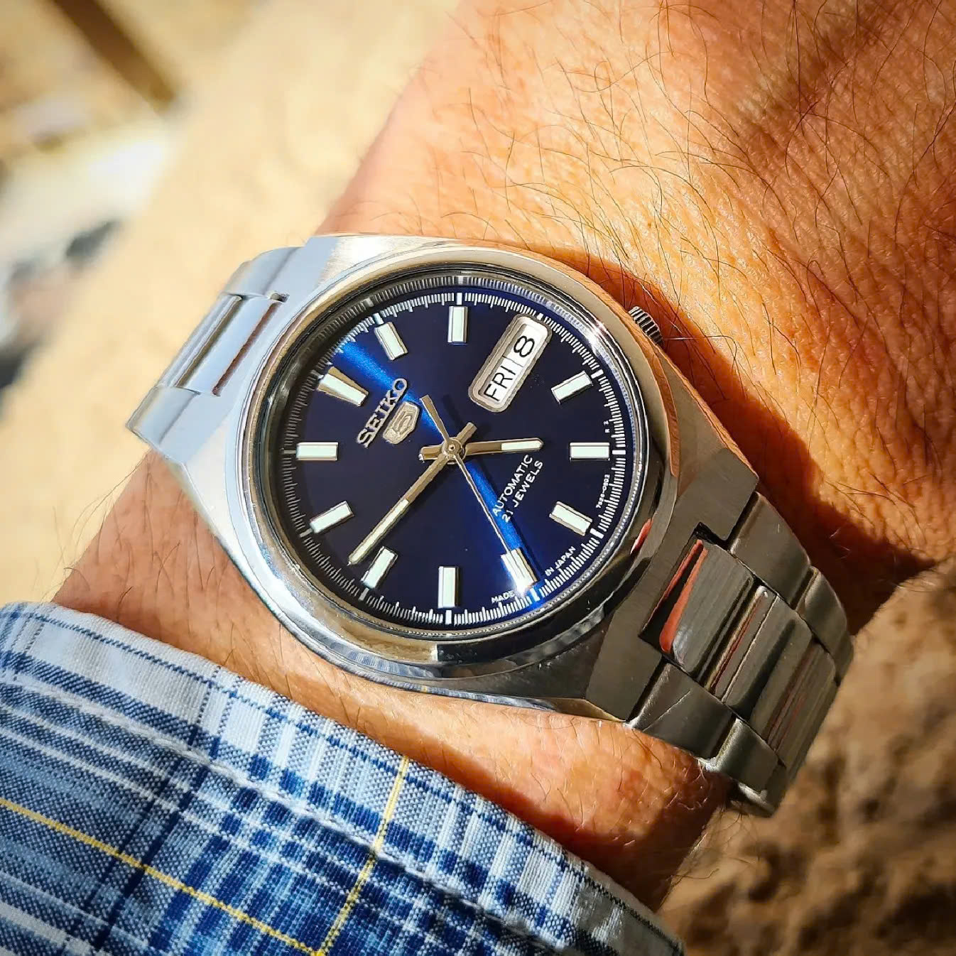 ĐỒNG HỒ NAM SEIKO 5 AUTOMATIC SNKC51J1 (SNKC51) | ĐỒNG HỒ CHÍNH HÃNG