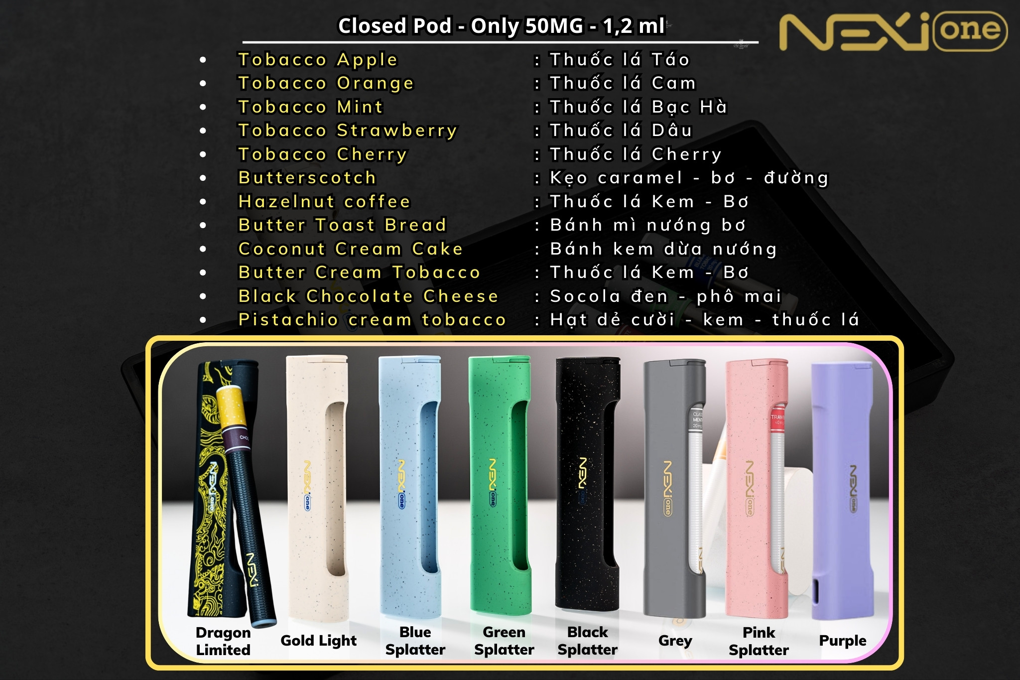 Aspire Nexi One Box - Combo Nexi One Pod Kit - chính hãng Aspire