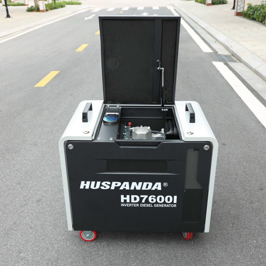 Máy Phát Điện Chạy Dầu Huspanda 6Kw HD7600I Inverter