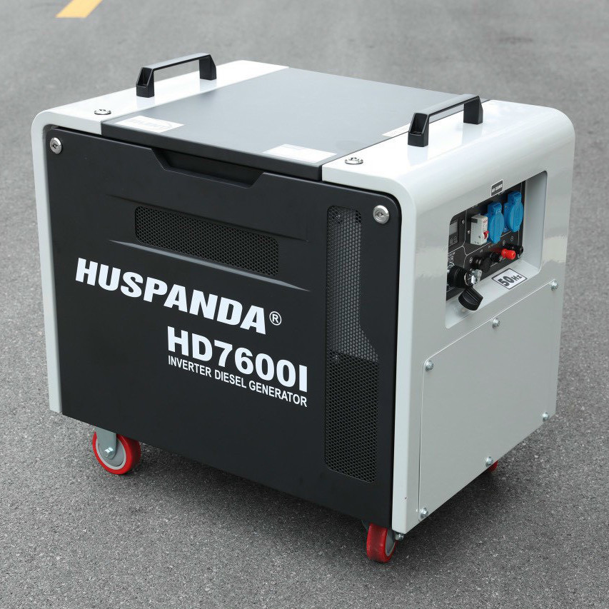 Máy Phát Điện Chạy Dầu Huspanda 6Kw HD7600I Inverter