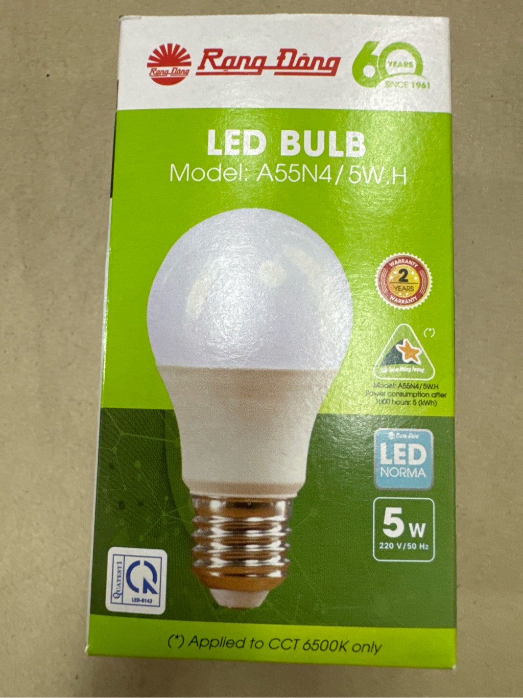 Bóng đèn led buld Rạng Đông