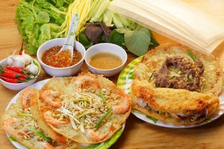 Thưởng thức vị bánh xèo Phú Yên và 10 quán ngon nhất xứ Nẫu