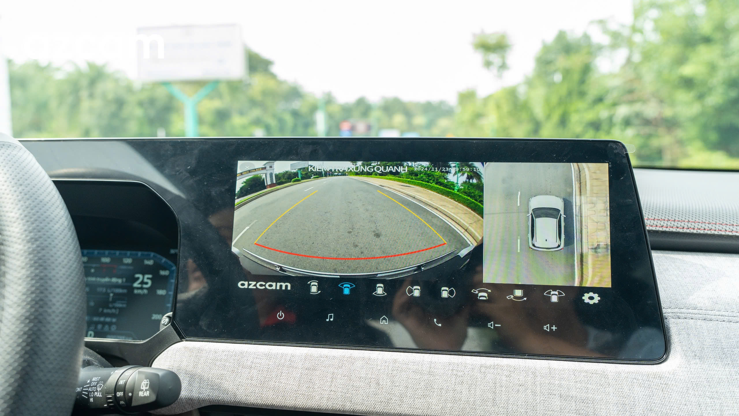 Camera 540 Azcam Mitsubishi Xforce | Azcam.vn