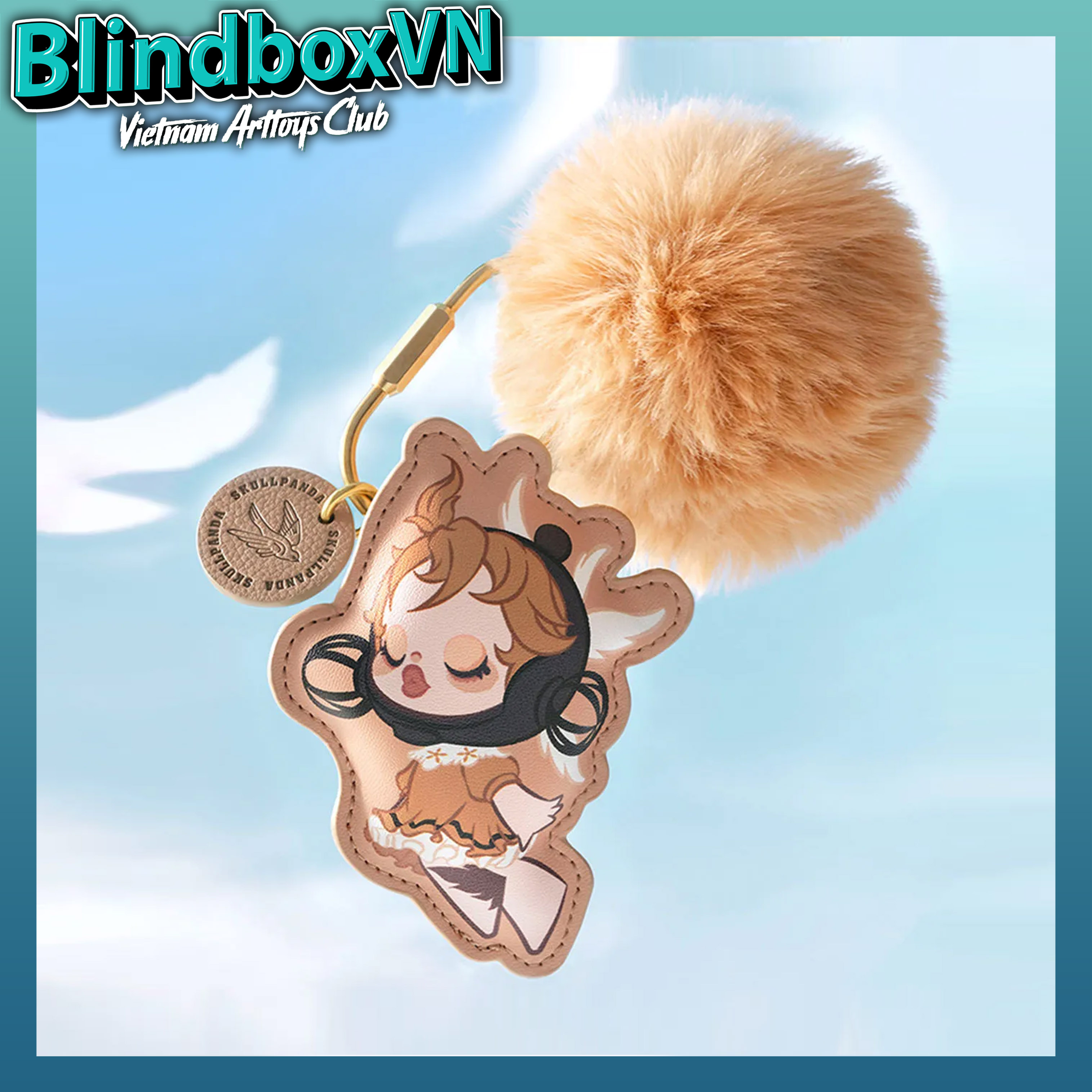 SKULLPANDA Image Of Reality Series-Plush Keychain POPMART( Chính Hãng