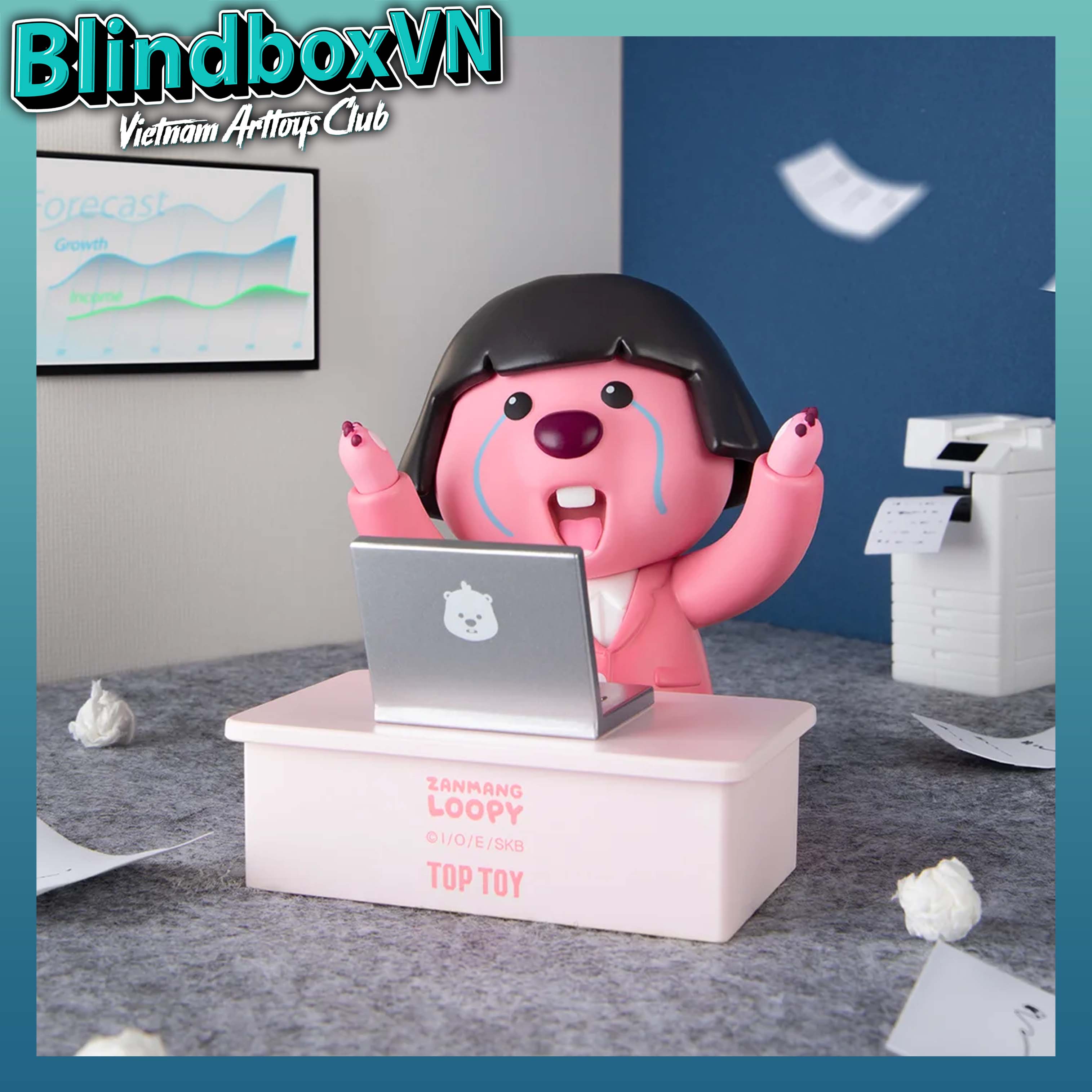TOPTOY ZANMANG LOOPY Office Worker Series Blind Box