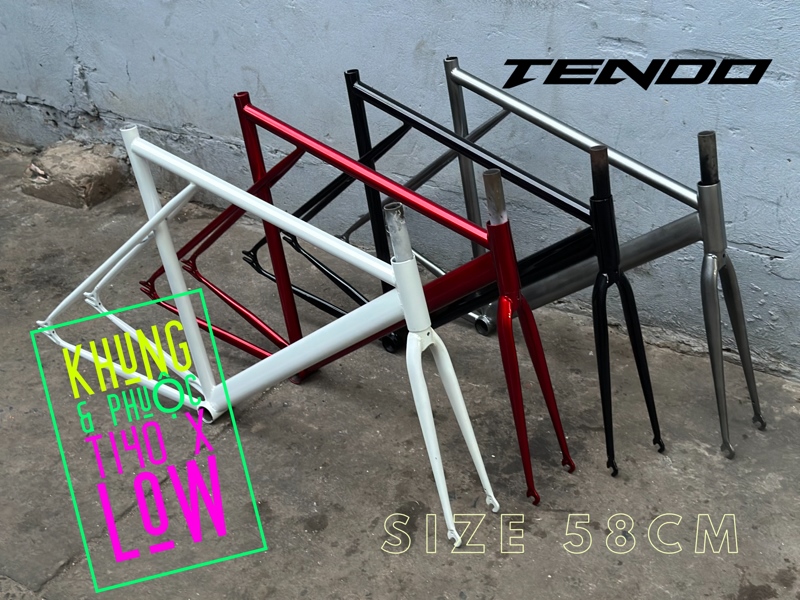 Khung Fixed Gear TENDO T140 X LOW Size 58cm