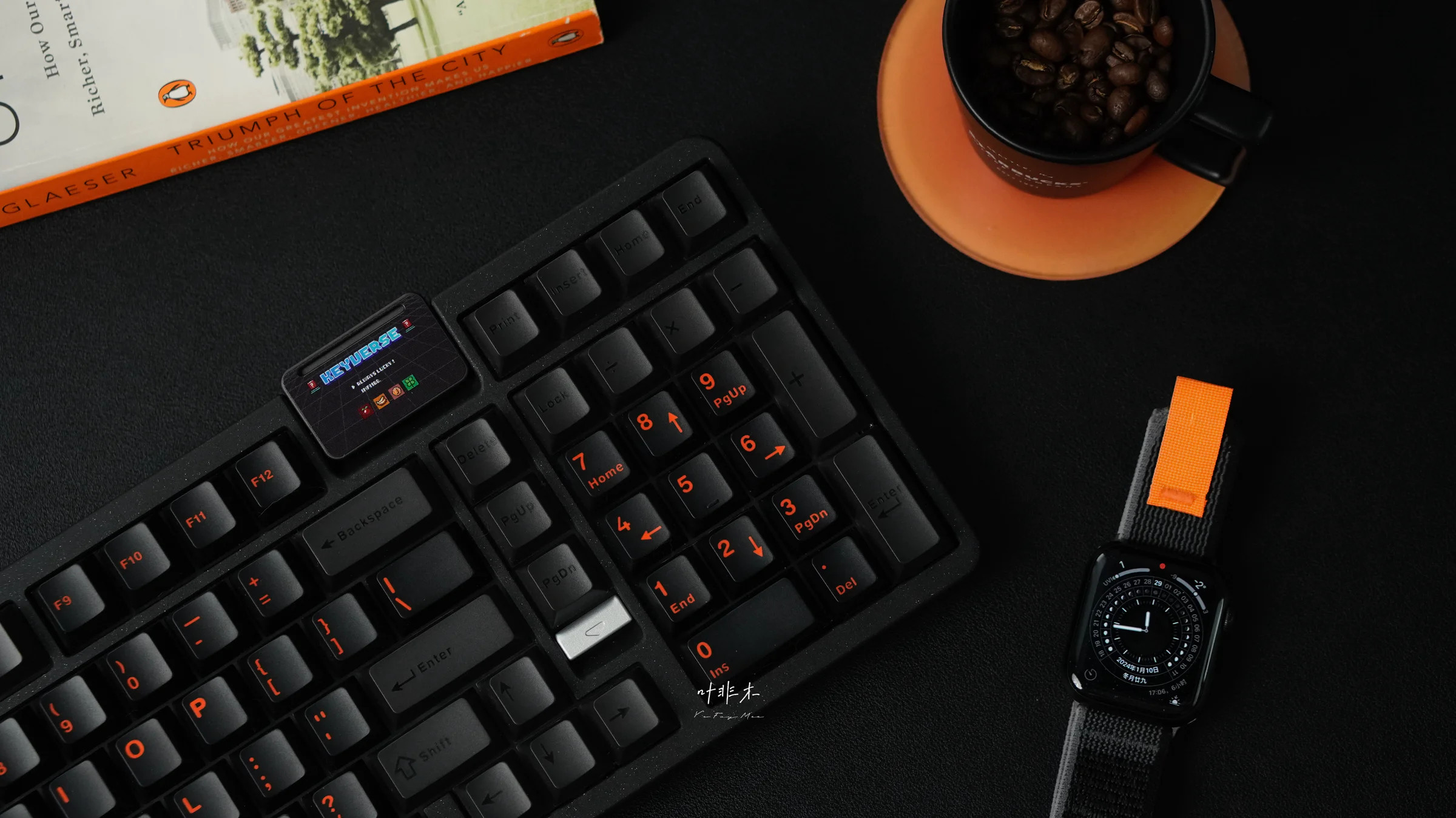 KEYVERSE INFI100 – Bàn Phím Cơ Infi 100 Nhôm CNC 6063 Mạch Xuôi 3 Mode RGB