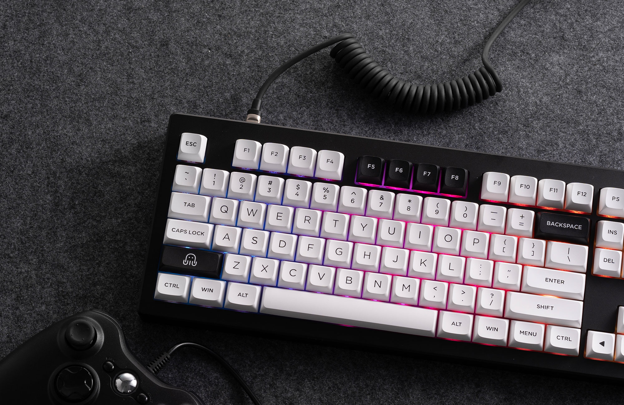 Kit Monsgeek M5W Custom Build Keyboard – 3 modes, Aluminium CNC, Gasket ...