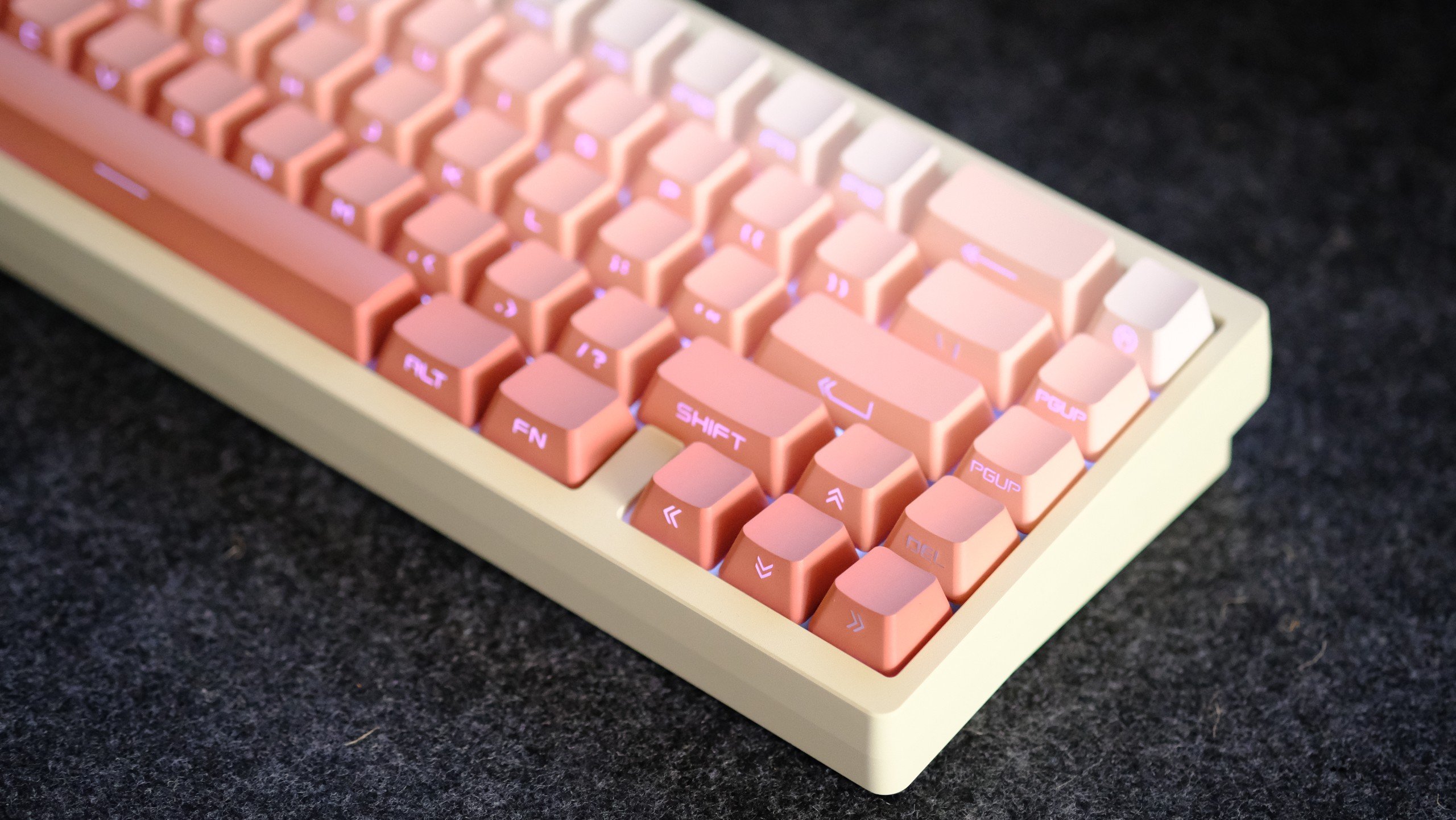 BỘ KEYCAP POLAR DAY OEM XUYÊN LED