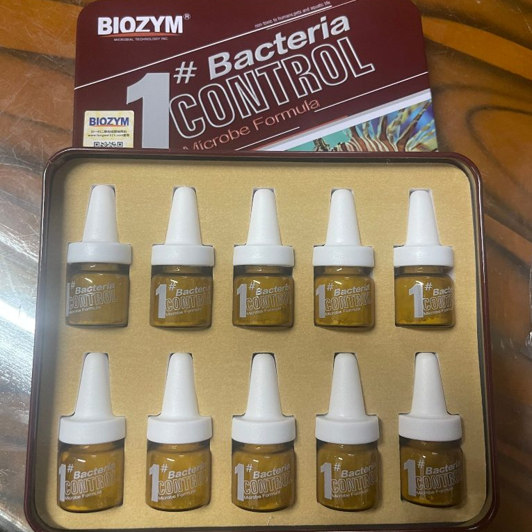 Biozym Bacteria Control - trị nấm cá, an toàn cho hệ vi sinh hồ cá thuỷ ...