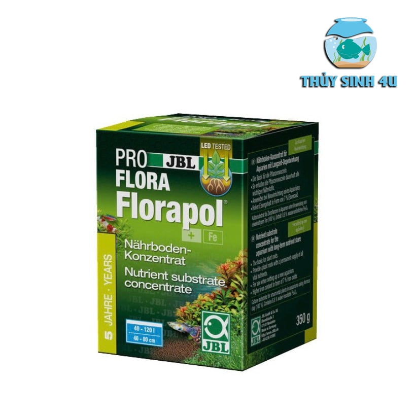 Cốt nền JBL FLORAPOL giàu dinh dưỡng cho bể thủy sinh